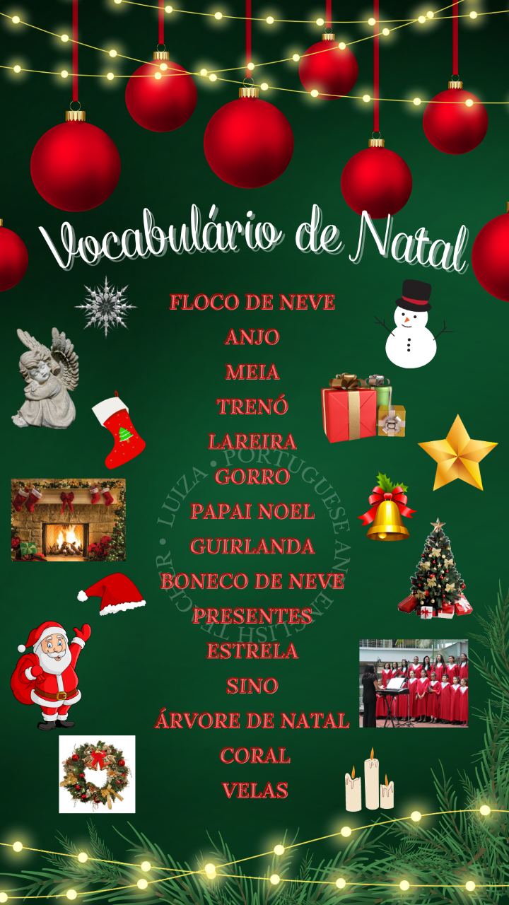 italki - VOCABULÁRIO - PORTUGUÊS - NATAL ️🇧🇷 Qual dessas coisas típicas ...