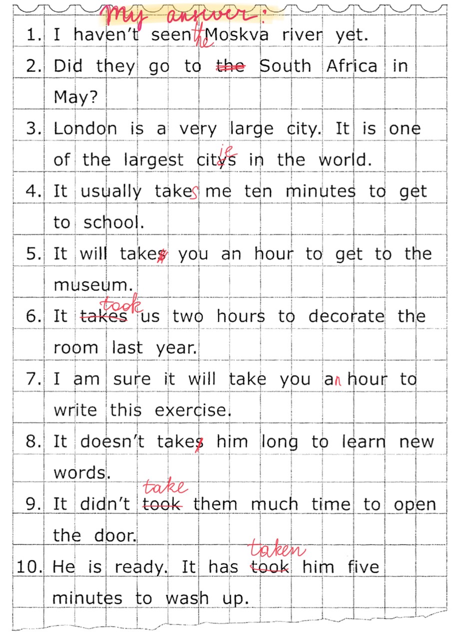 italki - I had to find a mistake in the sentence "Did they go to the ...