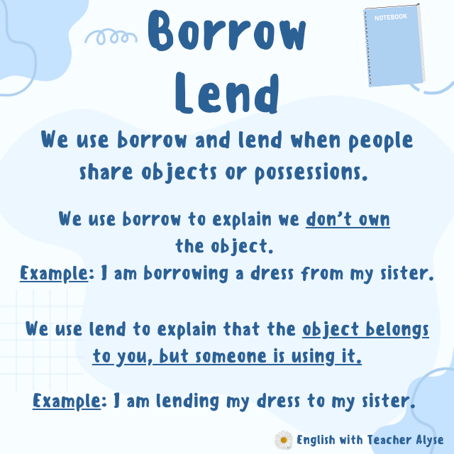 italki - Borrow and Lend We use borrow and lend when people share ...