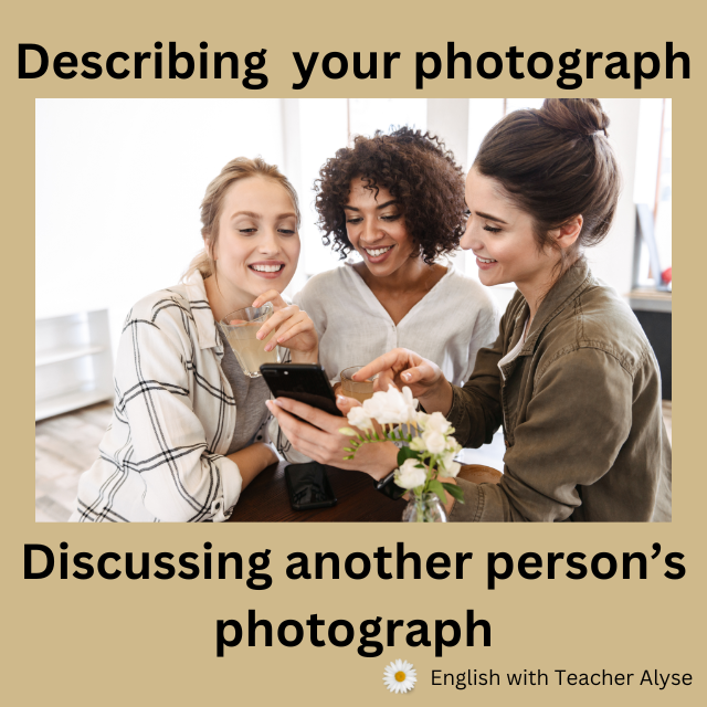 italki - Talking about photographs Describe your own photograph In this ...