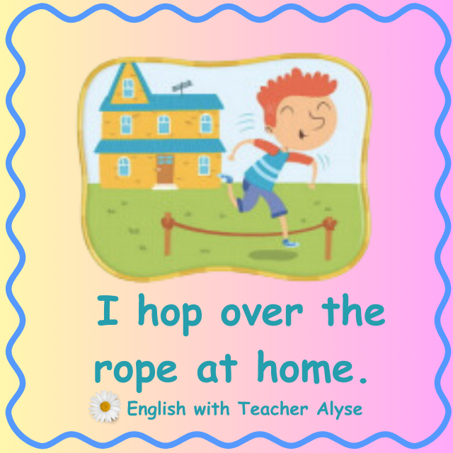 italki - Let's practice long O words Repeat after me: I hop over the ...
