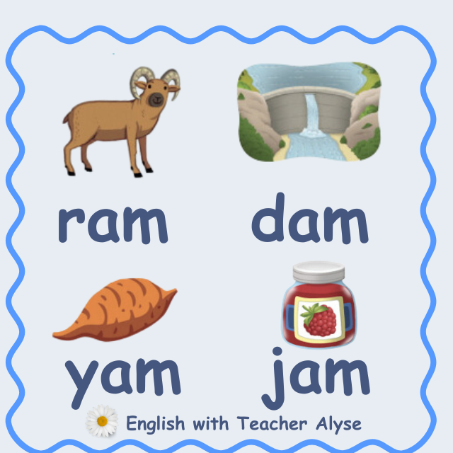 italki - Repeat after me. ram dam yam jam Follow me for more phonics: https://www.italki.com/en ...