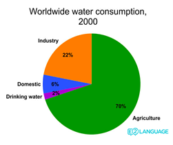 italki - HELP! The pie chart gives information about consumption of ...