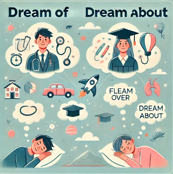 italki - Did you know that the expressions "dream of" and "dream about ...