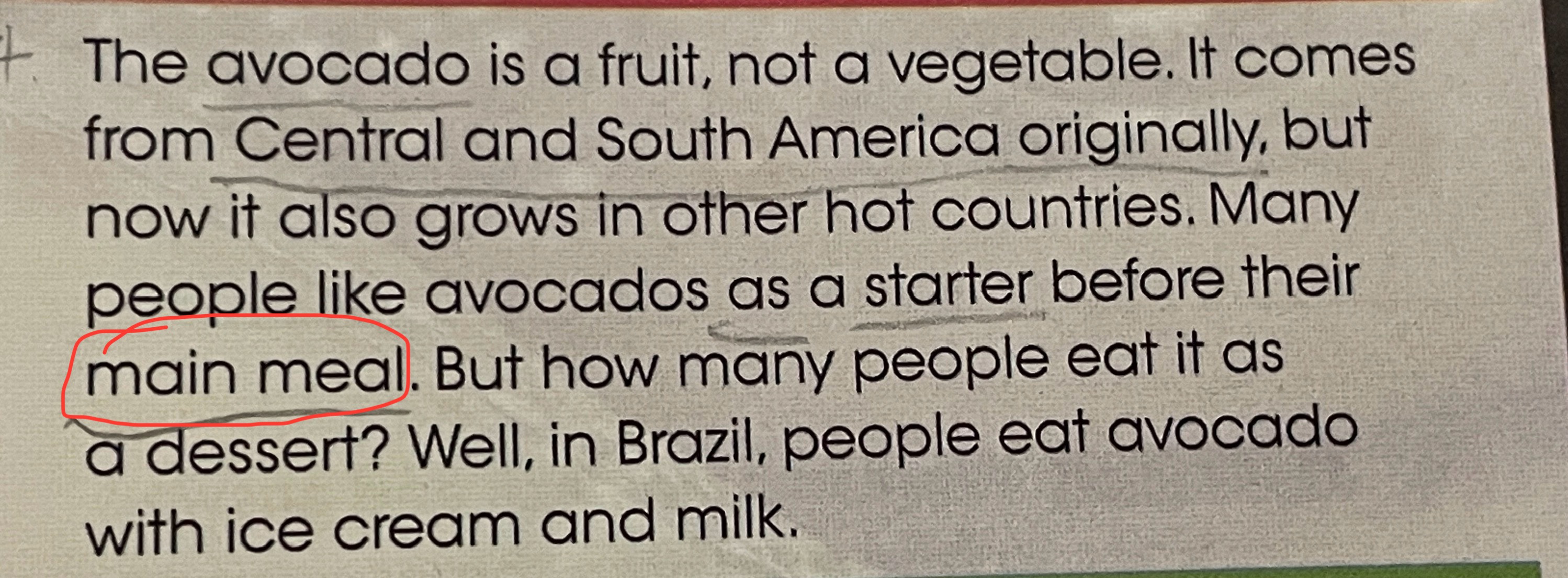 italki - Does 'Main meal' in this article mean the same thing as 'main ...