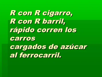 italki - Practiquemos la pronunciación de la R con este trabalenguas ...