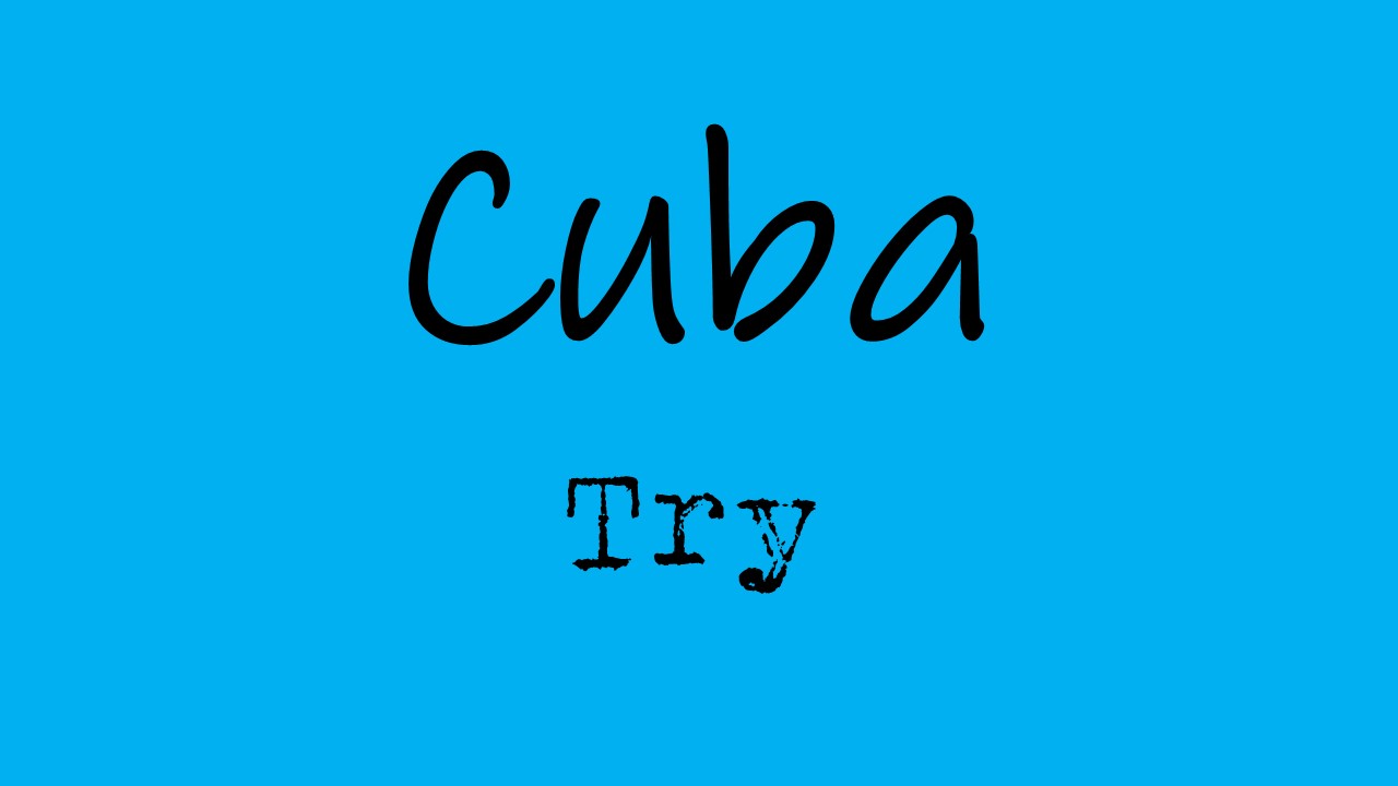 italki - WORD OF THE DAY Cuba MEANING Try SENTENCE Saya cuba memanjat ...