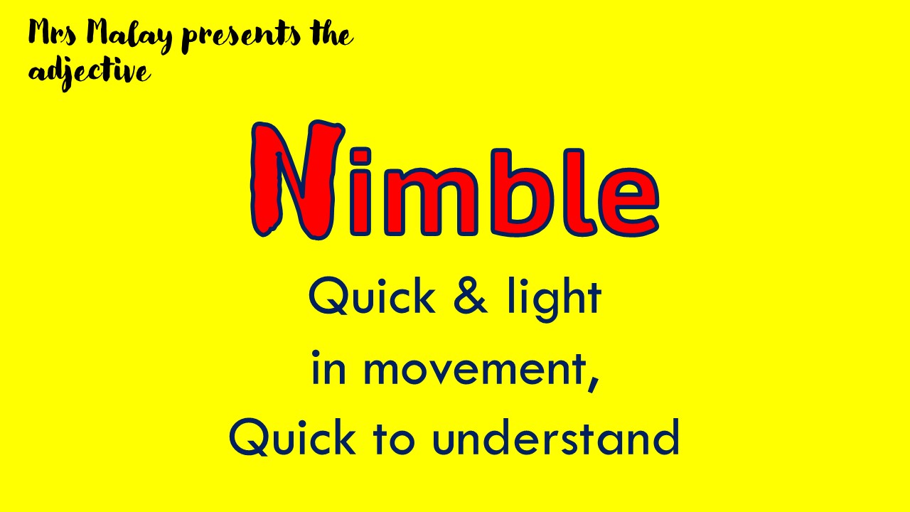 italki - (1) Quick and light in movement, or (2) Quick to understand is ...