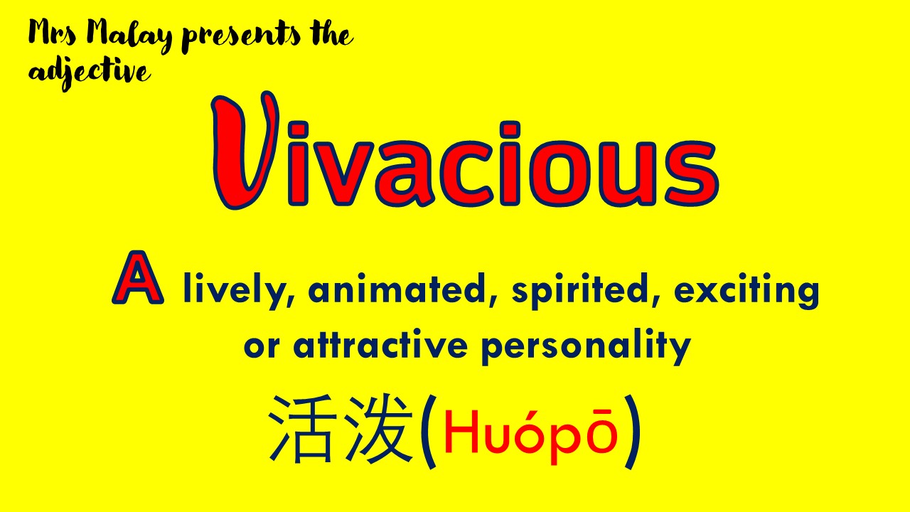 italki - I like to be around VIVACIOUS people because they inspire me ...