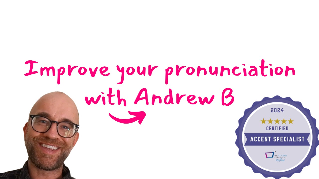 Learn English with Andrew Pronunciation - Your English tutor from italki