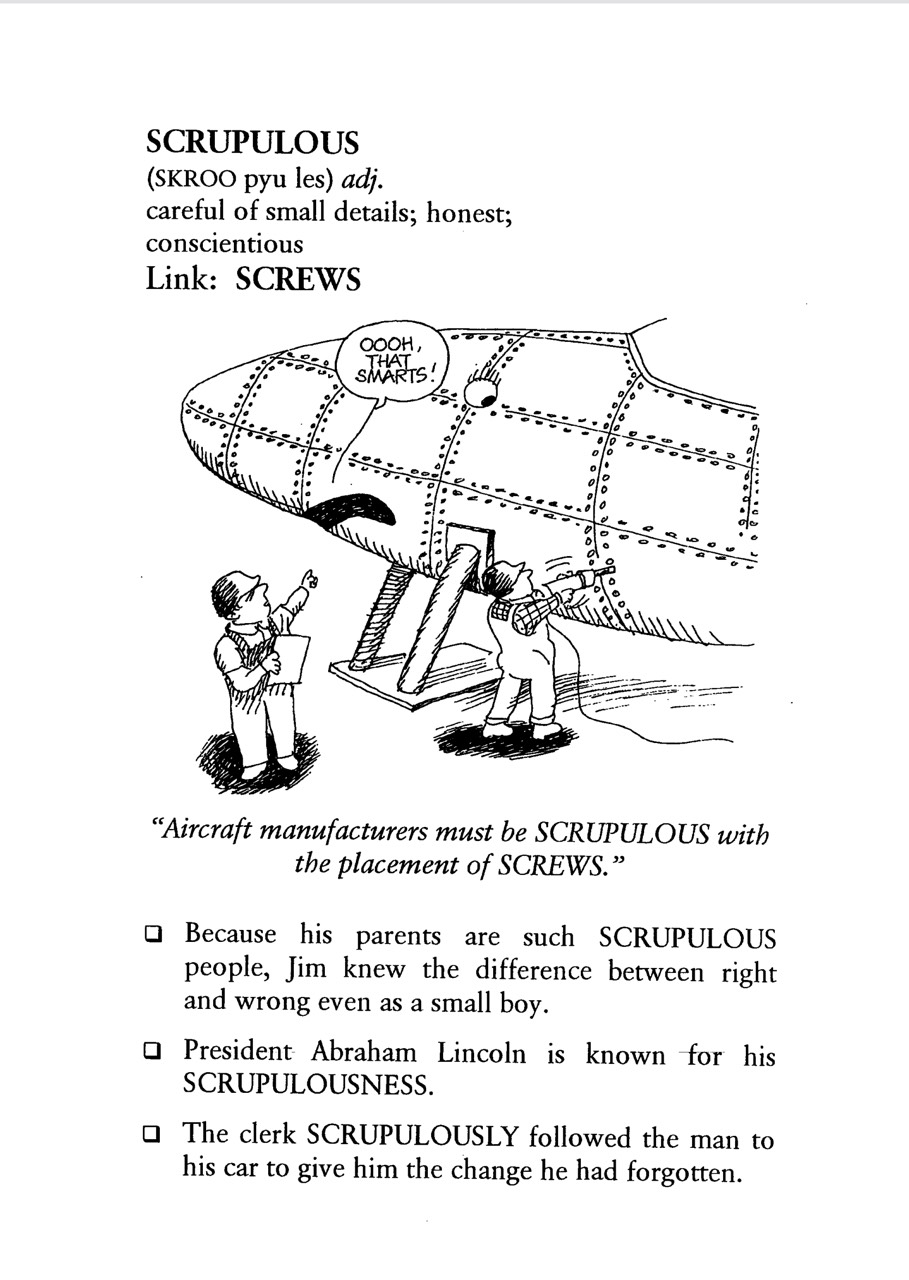 italki - Word of the day! Scrupulous Example: Aircraft manufactures ...