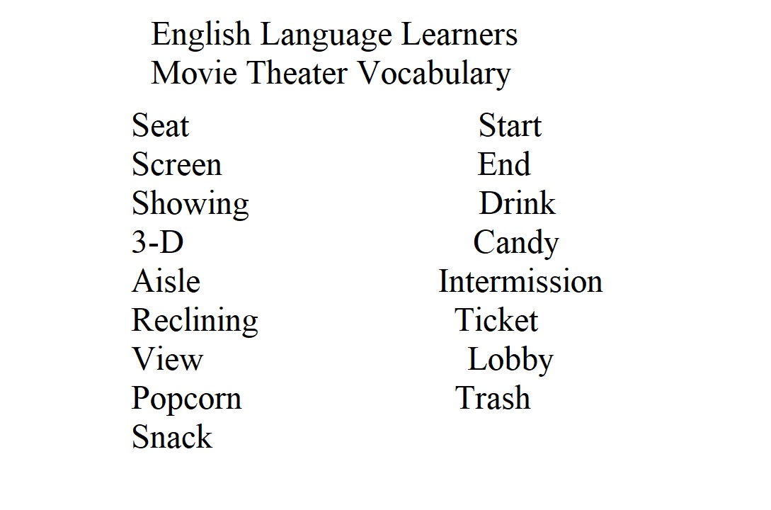 italki - English tutor Alice here to help you learn movie theater ...