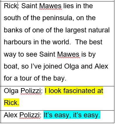 italki - All of them are in a boat together. What does Olga mean by ...