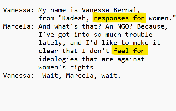 italki - What does the highlighted text mean? 1. Response as in first ...