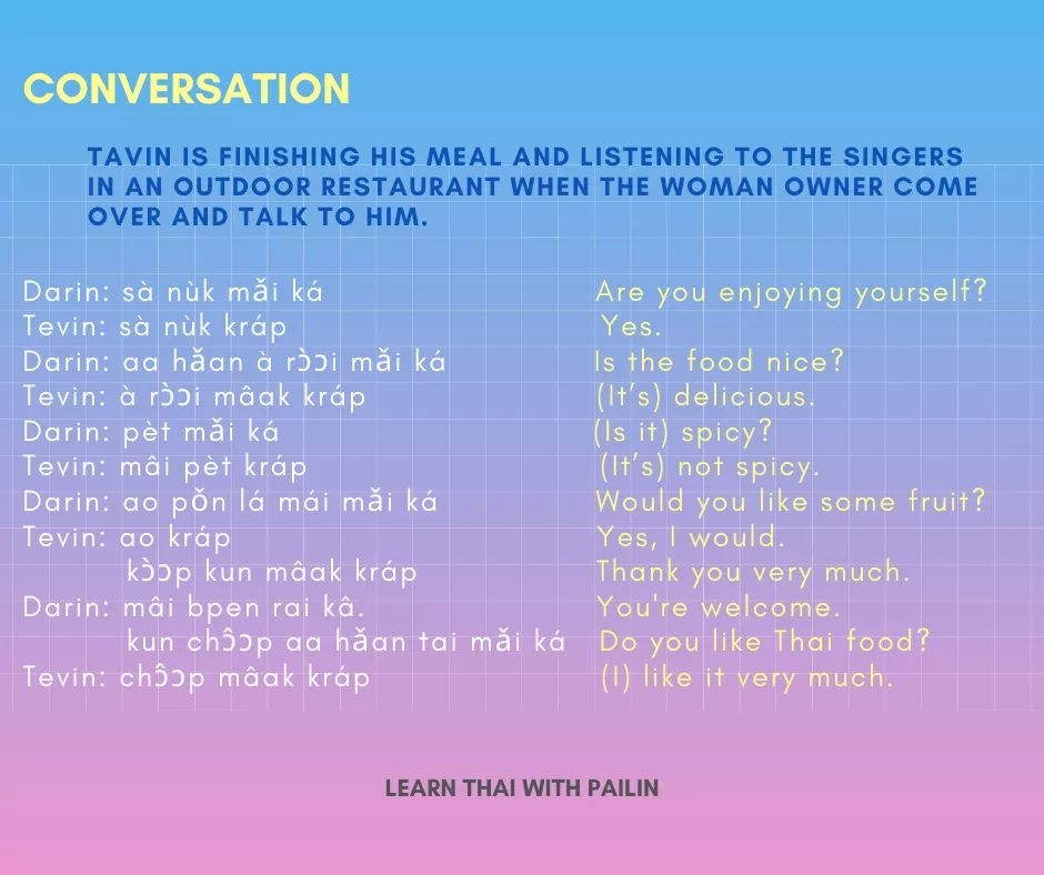 italki - Basic Thai Conversation 😇 🌷For more interesting things about ...