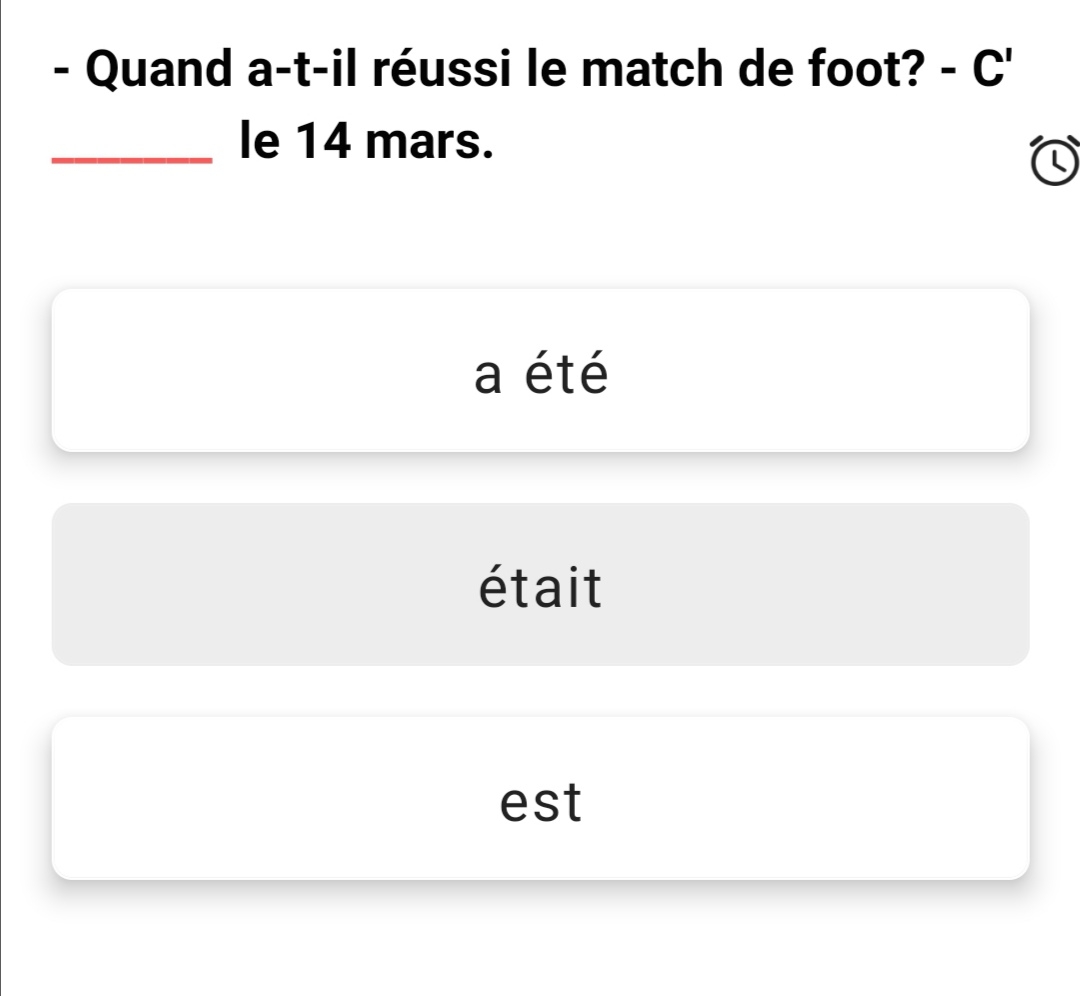 italki - Quelle est la bonne réponse？[Image]
