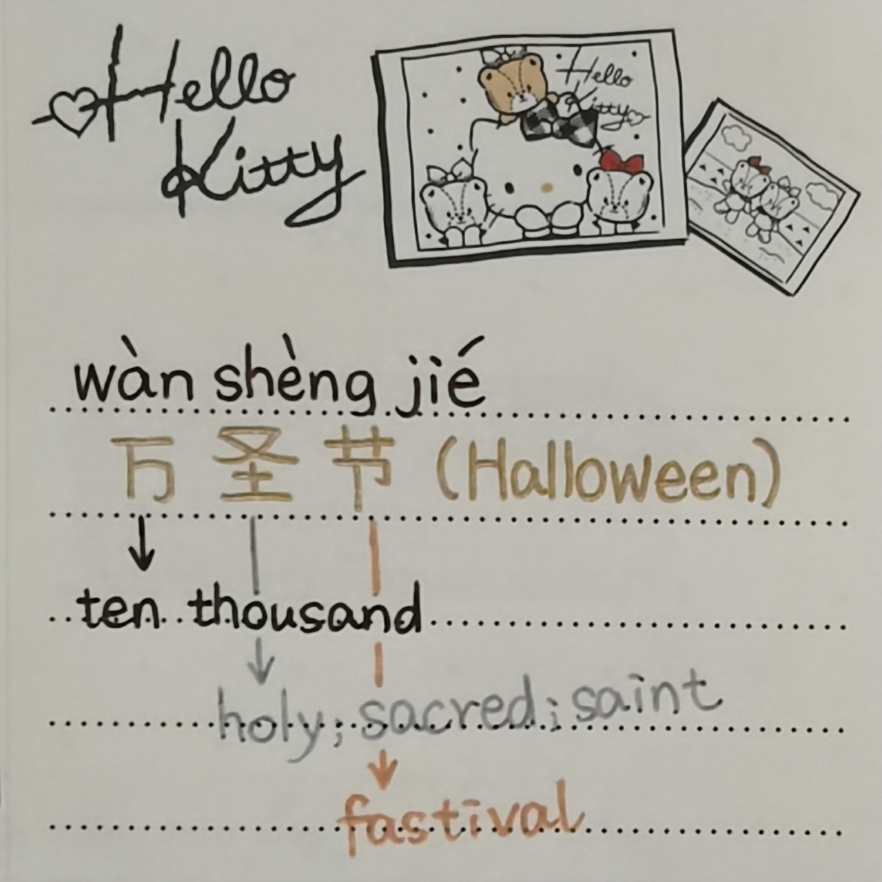 italki - How to say "Halloween" in Chinese?[Image]