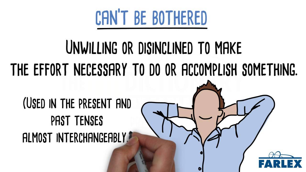 italki - Phrase of the day "I can't be bothered" We often use this ...