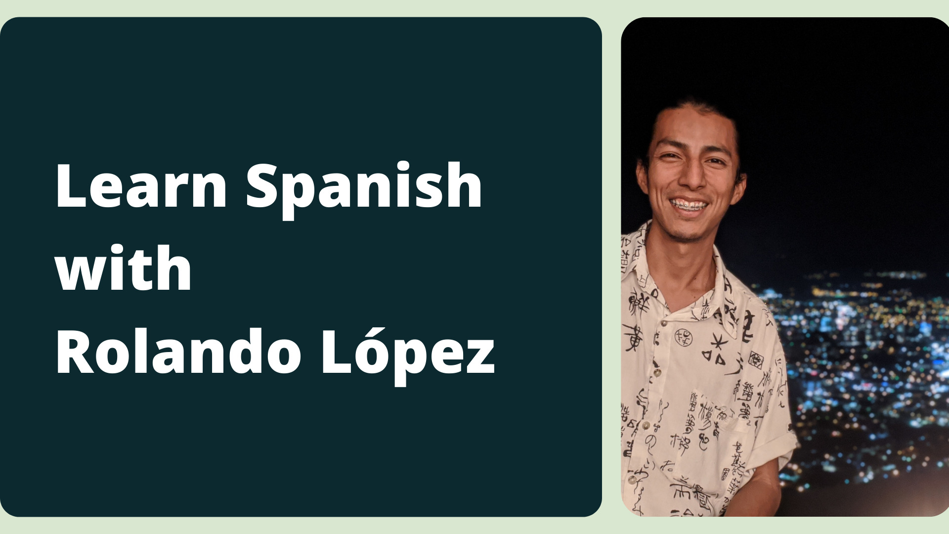 Learn ภาษาสเปน with Rolando López - Your ภาษาสเปน tutor from italki